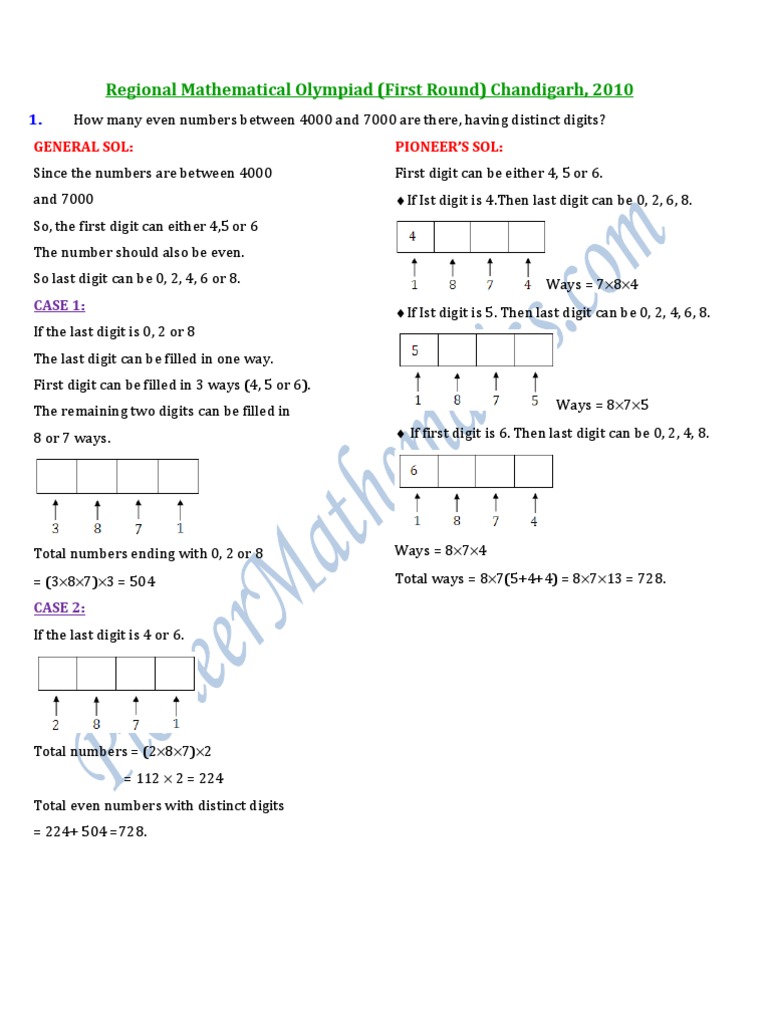 Regional Mathematical Olympiad 2010 | PDF | Area | Triangle