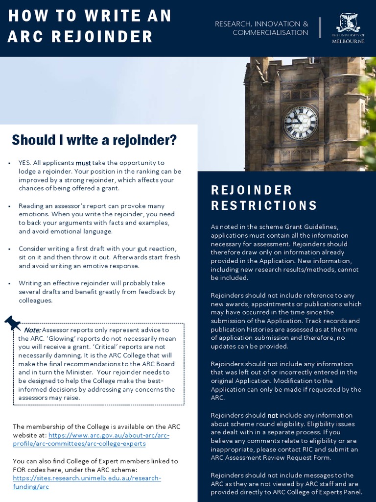 Should I Write A Rejoinder? | PDF | Cognition