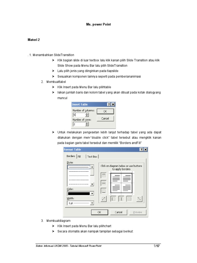 Tutorial Microsoft PowerPoint Dasar | PDF