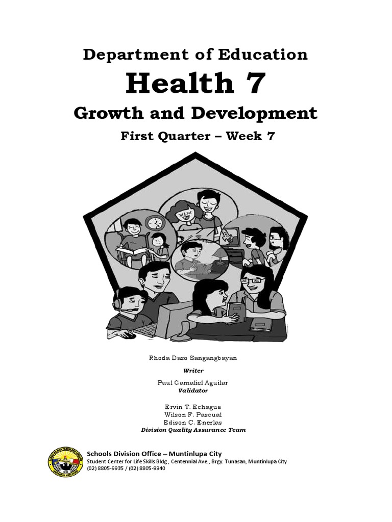 Grade 7 Holistic Health Module | PDF | Mental Health | Adolescence