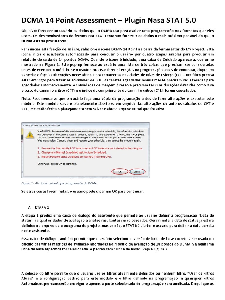Dcma Ms Project | PDF