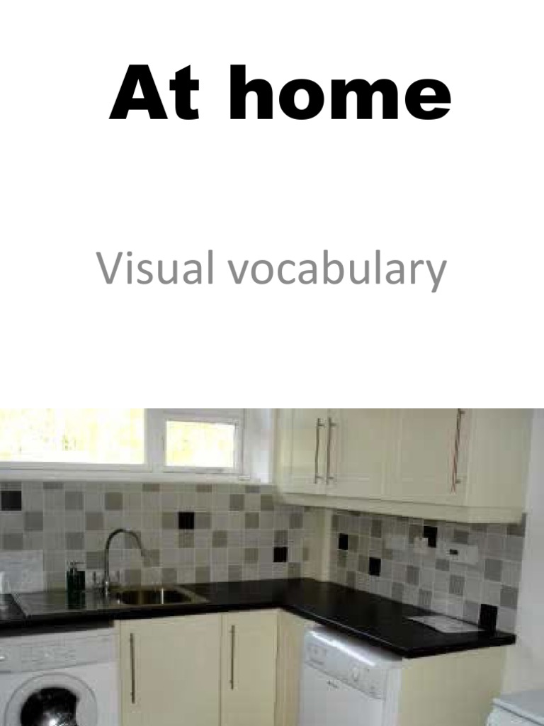 At Home: Visual Vocabulary | PDF