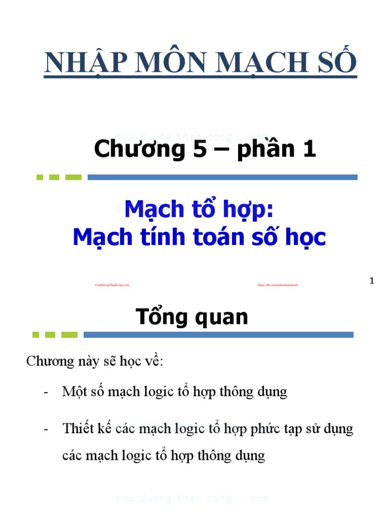 Nhap Mon Mach So Ho Ngoc Diem #5.1. Mach To Hop Part 1 (Cuuduongthancong - Com) | PDF