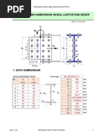 Perhitungan Angkur dan Base Plate | PDF