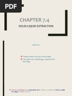 Solid Liquid Extraction | PDF