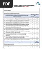 Competency Assessment-Mechanic | PDF | Personal Protective Equipment ...