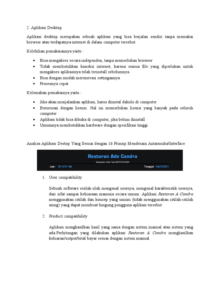 16 Prinsip Desain Interface | PDF