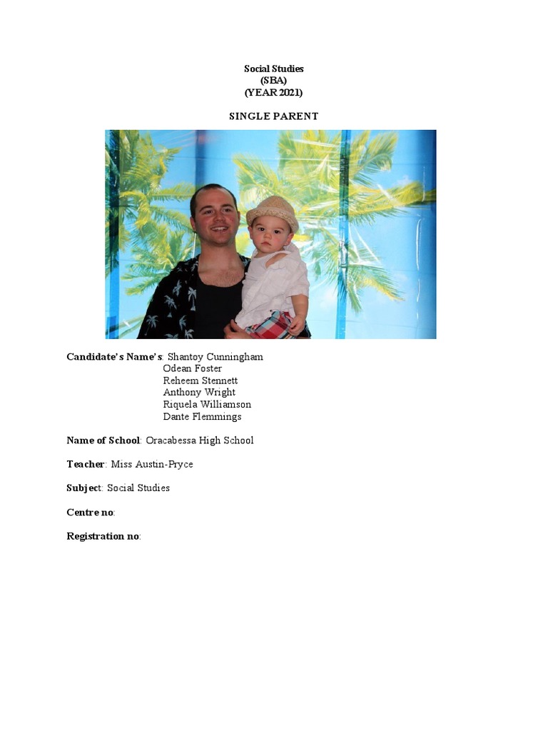 The Challenges of Single Parenthood: A Study of Factors Affecting ...