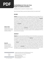 Teste Fdt Avaliação Cognitiva Dos 5 Dígitos Pdf Carreira E