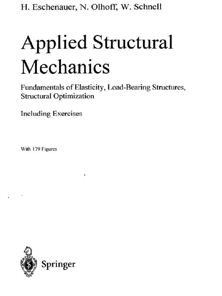 Applied Structural Mechanics Fundamentals of Elasticity | PDF