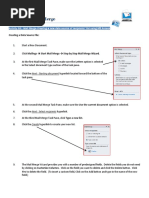 Mail Merge Activity 1 and 2 | PDF | Envelope | Proofreading