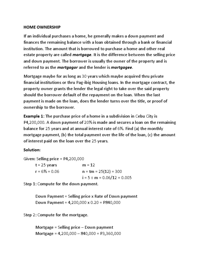 Home Ownership | PDF | Mortgage Loan | Loans