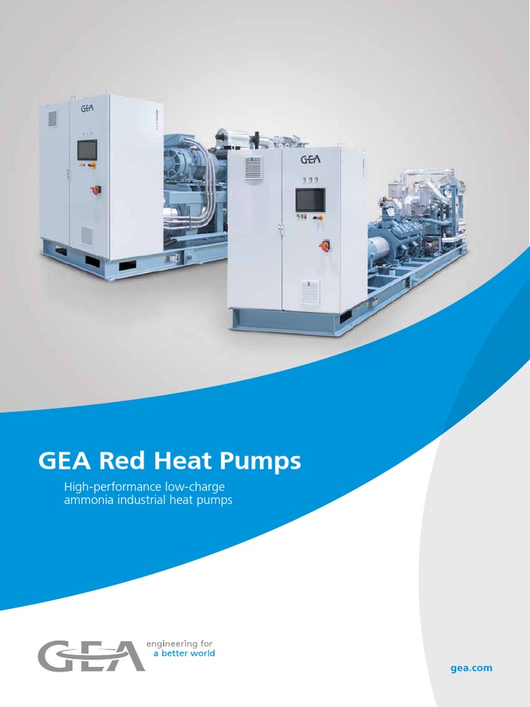 GEA Red Heat Pumps: High-Performance Low-Charge Ammonia Industrial Heat ...