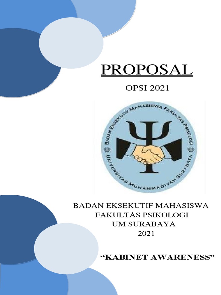 Proposal Opsi 2021 Fix 2 | PDF | Karier & Perkembangan | Pengembangan Diri