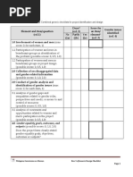 Box 16 HGDG Pimme CHECKLIST FOR PROJ - MONITORING AND EVALUATION | PDF ...