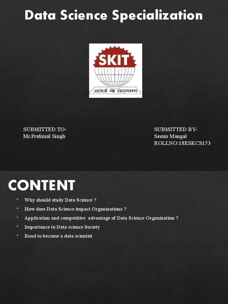 Data Science Specialization Pdf Statistics Statistical Inference