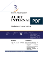 Struktur dan Peran Audit Internal | PDF | Bisnis