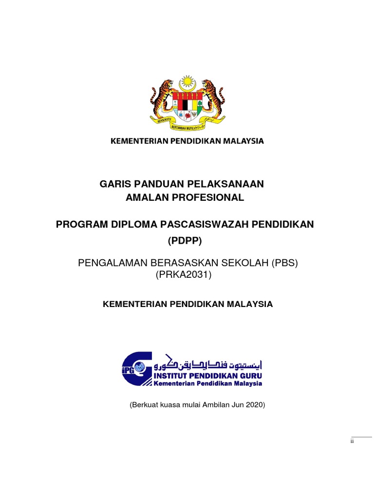 Garis Panduan Amalan Profesional PDPP | PDF | Pengembangan Diri