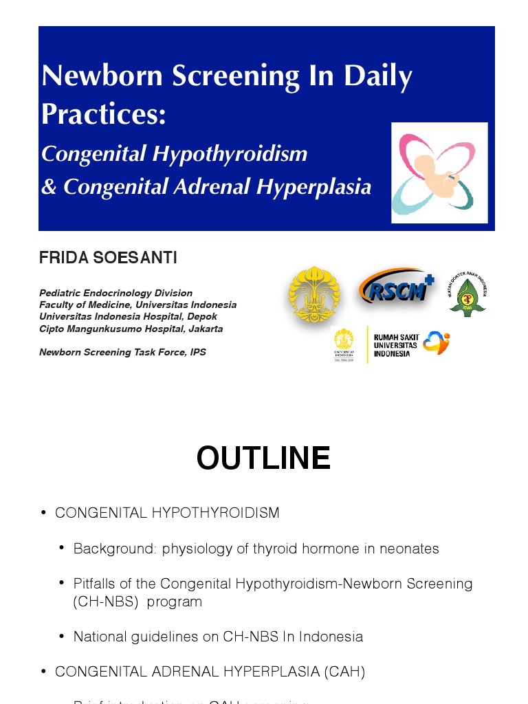 Newborn Screening | PDF | Hypothyroidism | Thyroid