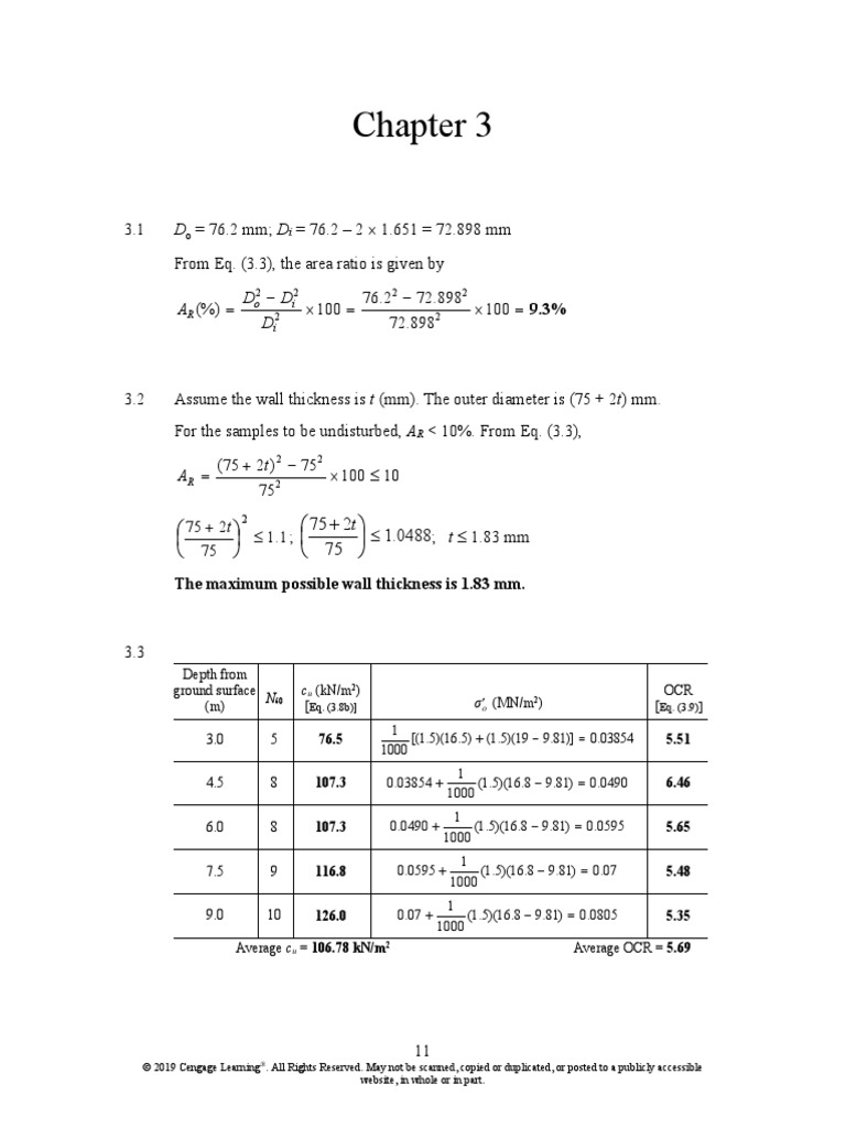 Principles of Foundation Engineering Ch03 | PDF | Silt | Applied And ...