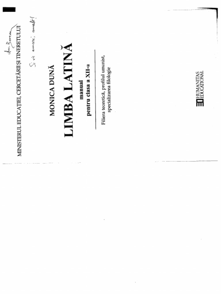 Limba Latina | PDF
