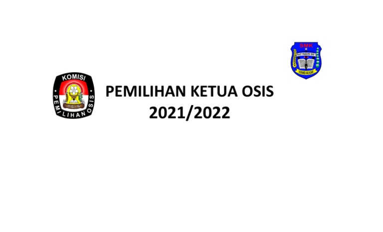 Pemilihan Ketua OSIS 2021/2022 | PDF