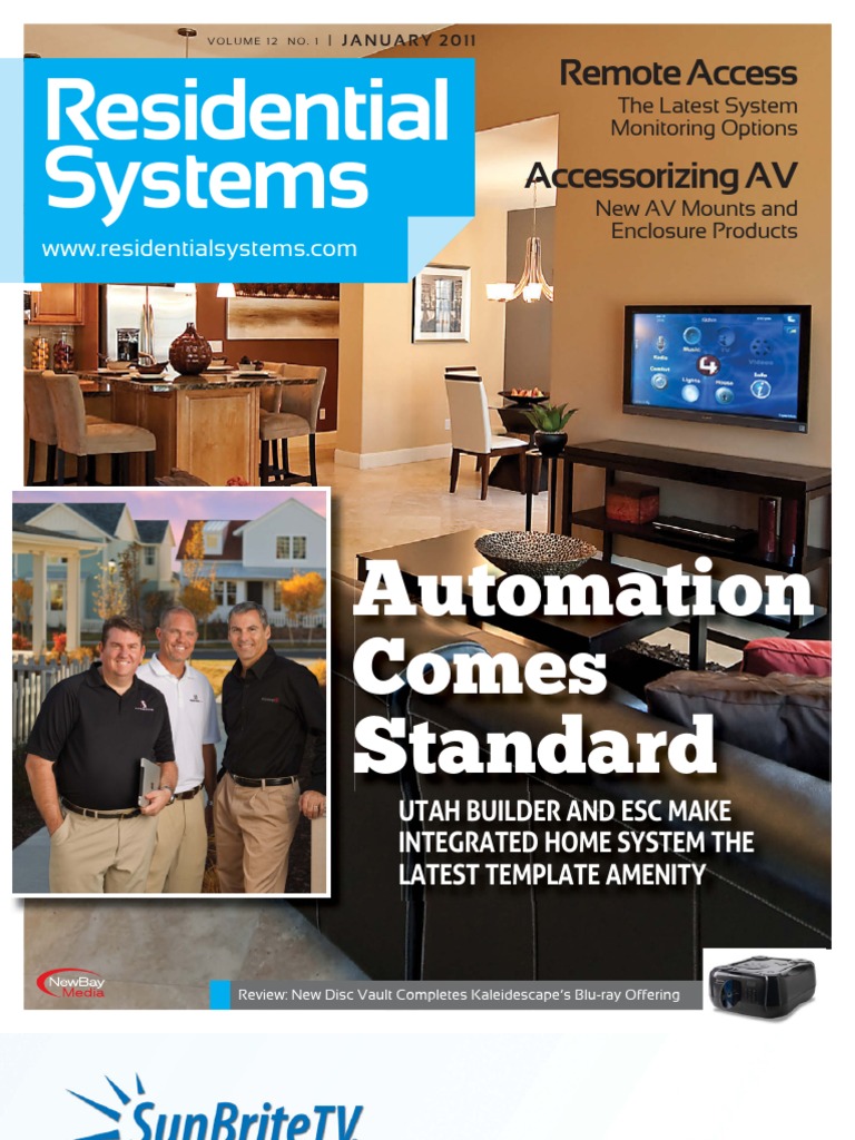 Residential System January 2011 | PDF | Sound Recording And ...
