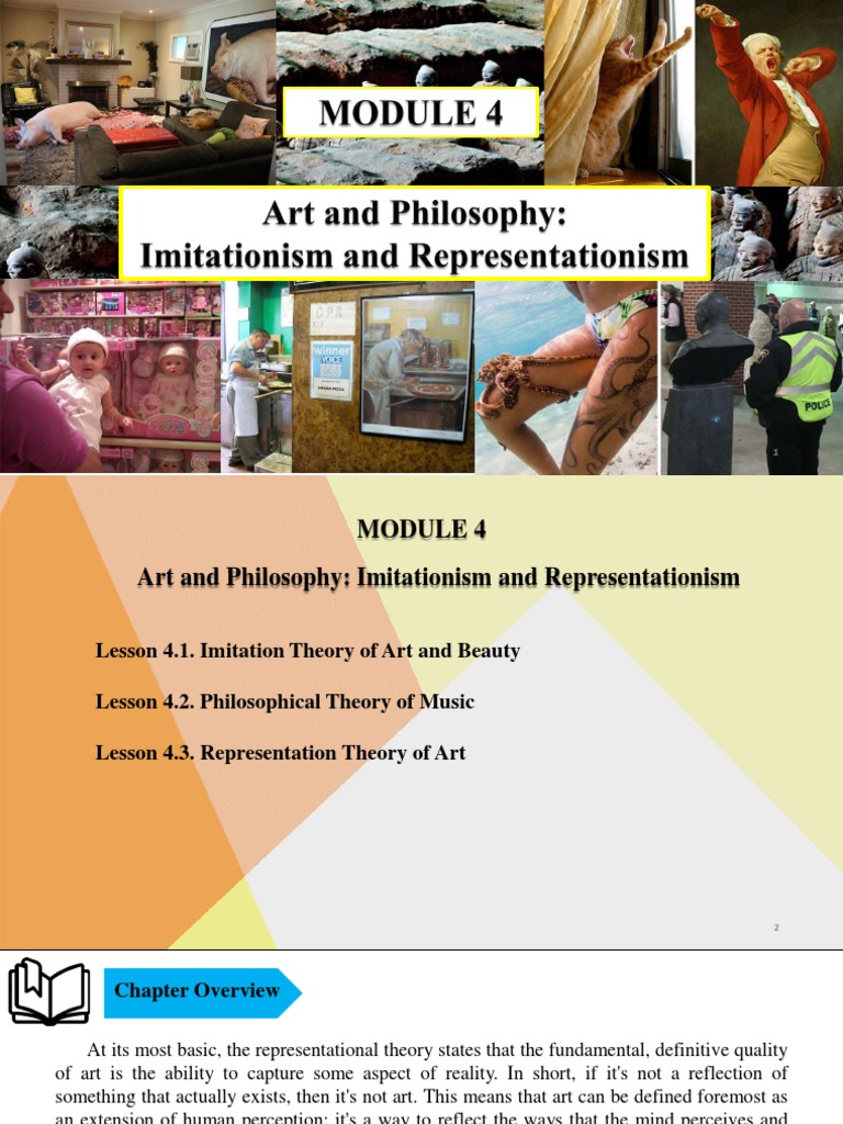 MODULE 4 (Art and Philosophy - Imitationism and Representationism ...