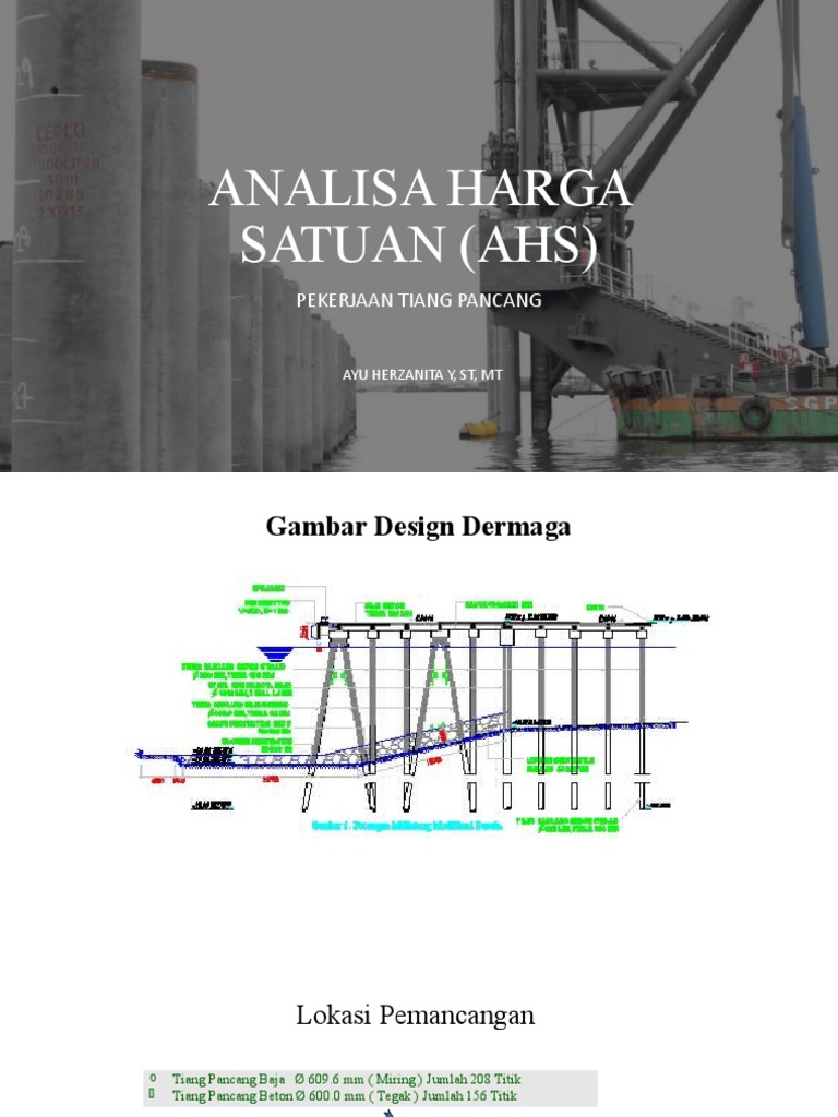 Materi 7 - Contoh AHSP Pemancangan | PDF