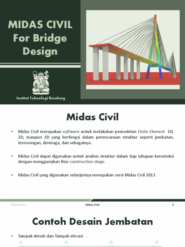 Tutorial Midas Civil | PDF