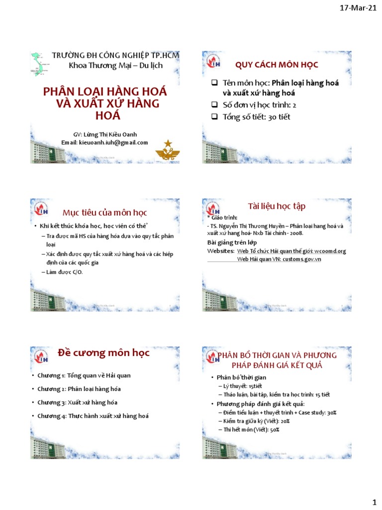 Bai Giang PLHH Va XX HH | PDF