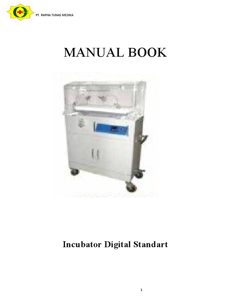 Manual Book Incubator | PDF