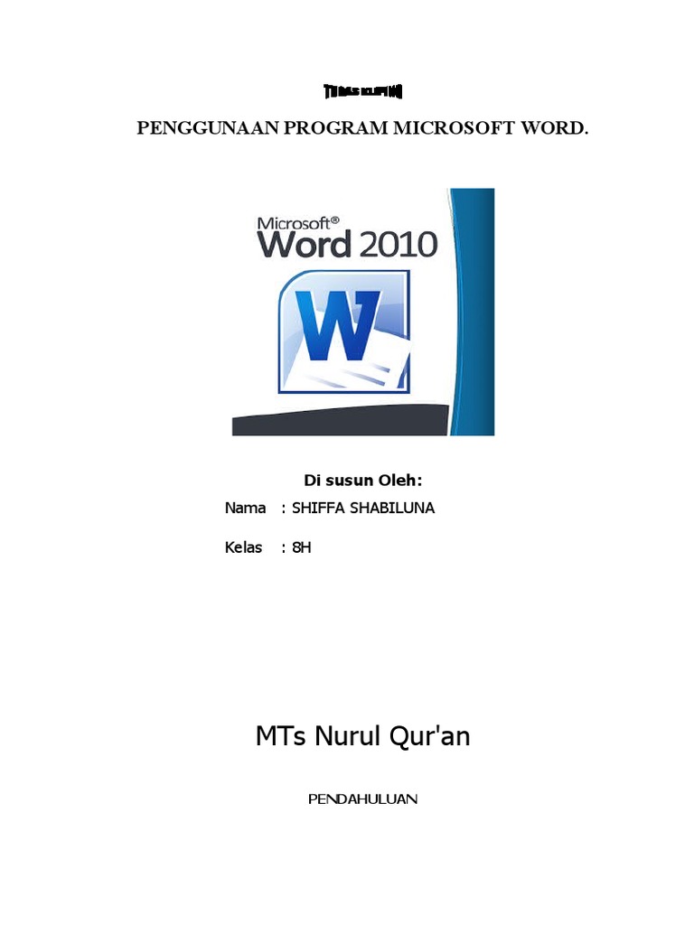 Panduan Lengkap Microsoft Word 2010 | PDF