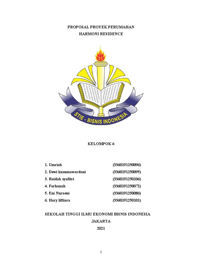 Proposal Proyek Perumahan | PDF