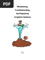 Irrigation System Maintenance Checklist | PDF | Irrigation | Hydrology