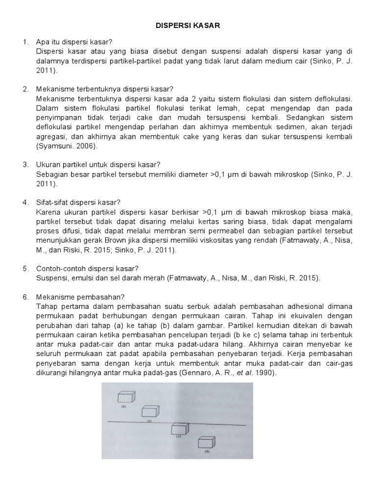 Dispersi Kasar | PDF