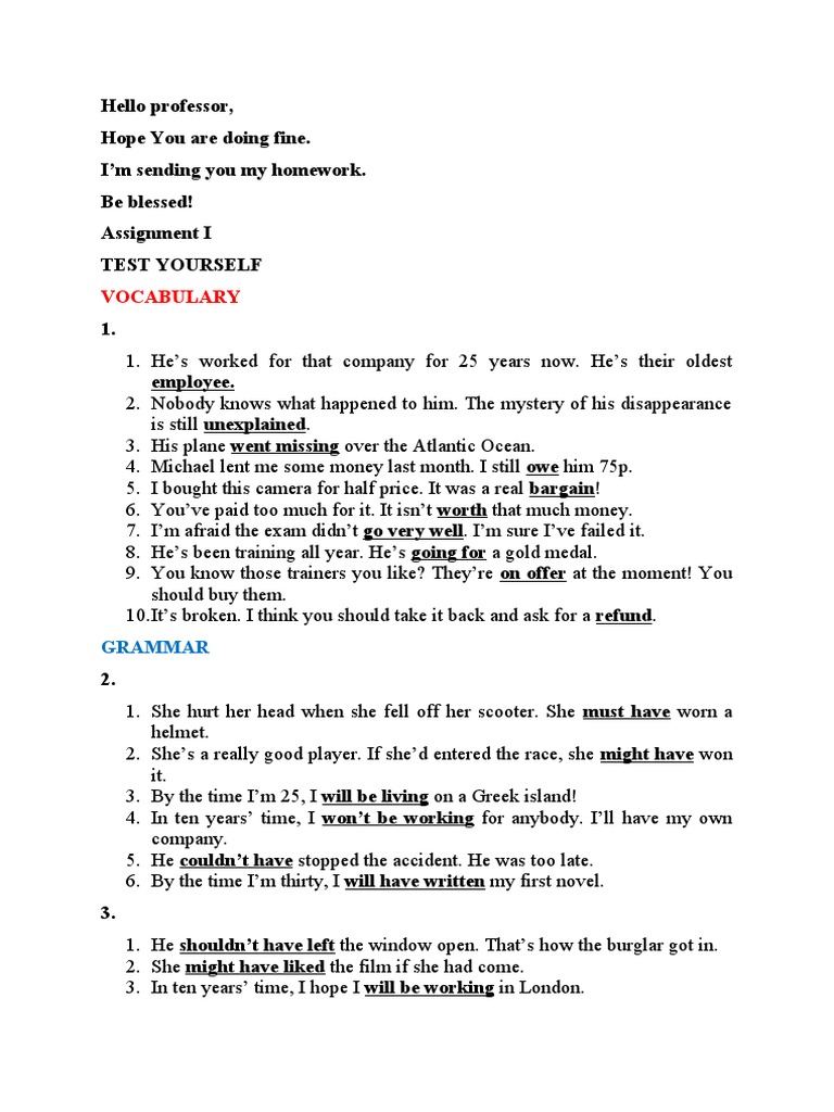 Hello Professor, Hope You Are Doing Fine. I'm Sending You My Homework ...