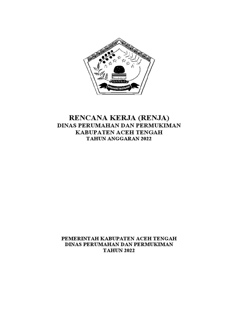 Cover Renja 2022 | PDF