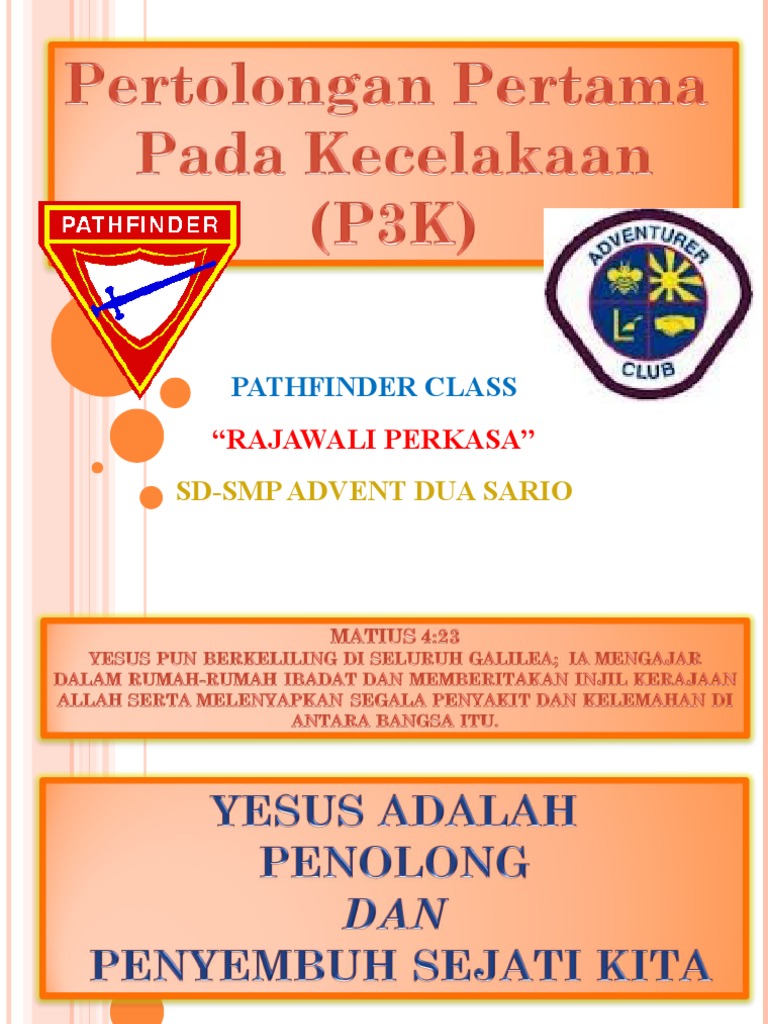 Materi P3K Dokcil | PDF | Pengembangan Diri | Kesehatan Holistik