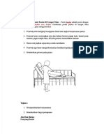 Prosedur Posisi Supine untuk Pasien | PDF