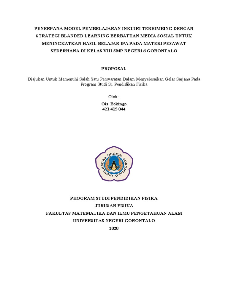 Penerapan Metode Inkuiri Terbimbing Untuk Meningkatkan Hasil Belajar ... Penerapan Metode Inkuiri Terbimbing Untuk Meningkatkan Hasil Belajar ...