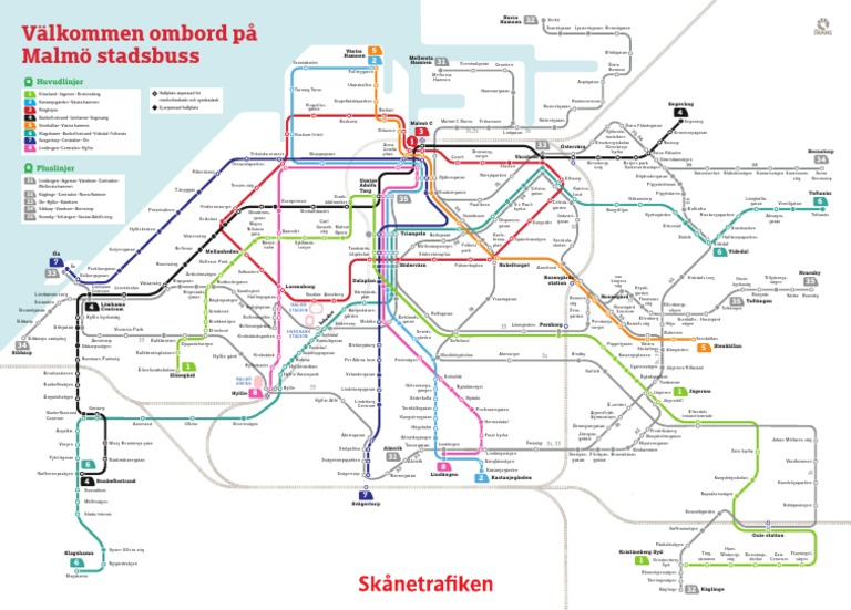 Malmo Ombordkarta 2021 | PDF
