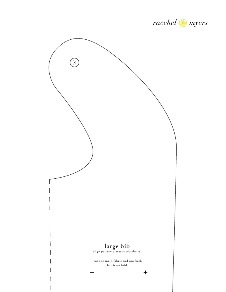 Large Bib Sewing Instructions | PDF