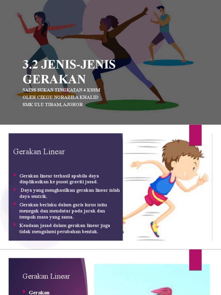Sains Sukan T4 KSSM 3.2 JENIS-JENIS GERAKAN | PDF