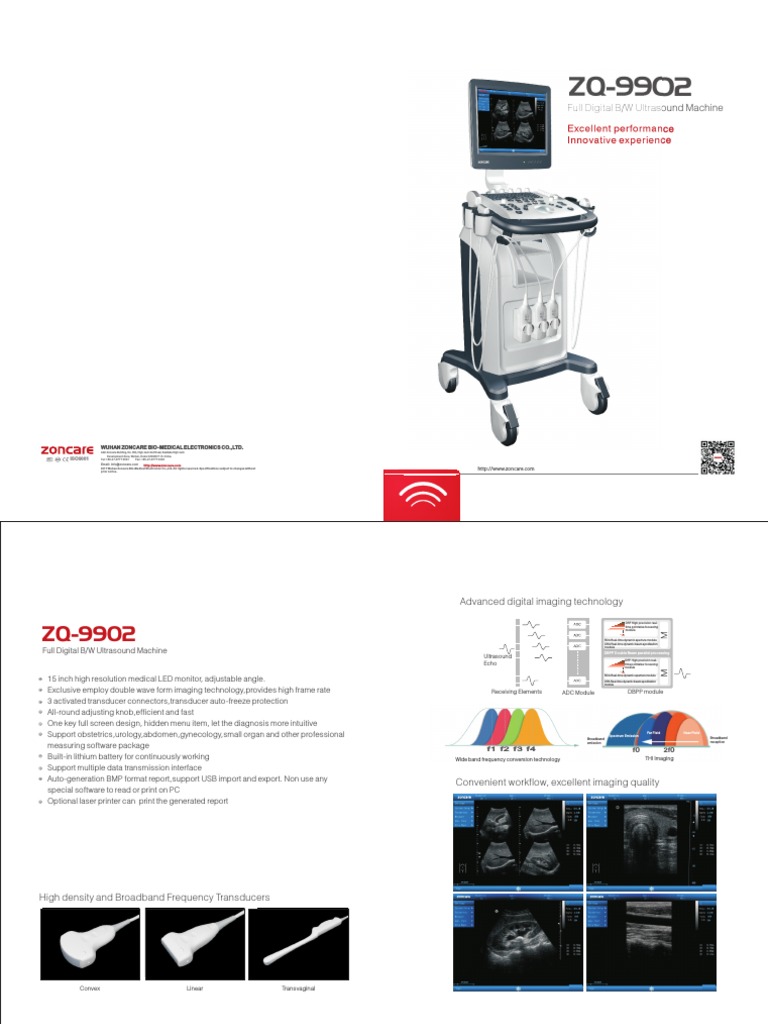 ZQ-9902 Full Digital Ultrasound System | PDF | Medical Imaging ...