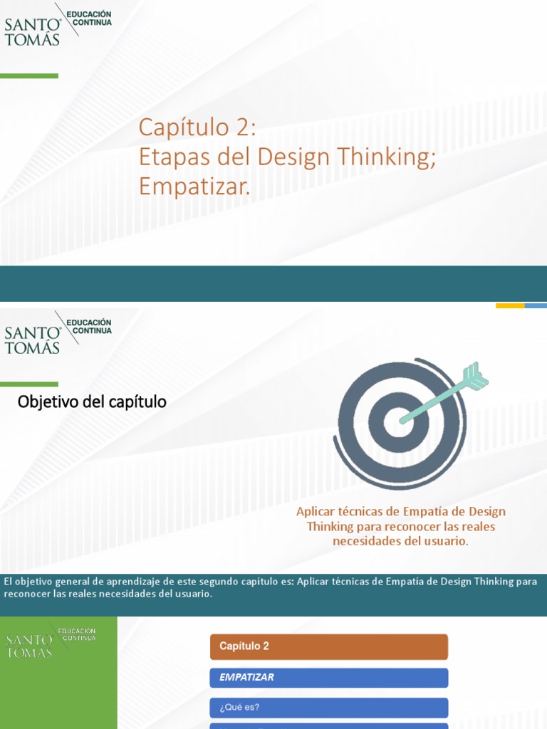 Capitulo 2 Etapas Del Desing Thinking - Empatizar | PDF | Cuentacuentos ...