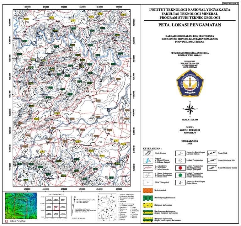 L2. Peta Lokasi Pengamatan | PDF