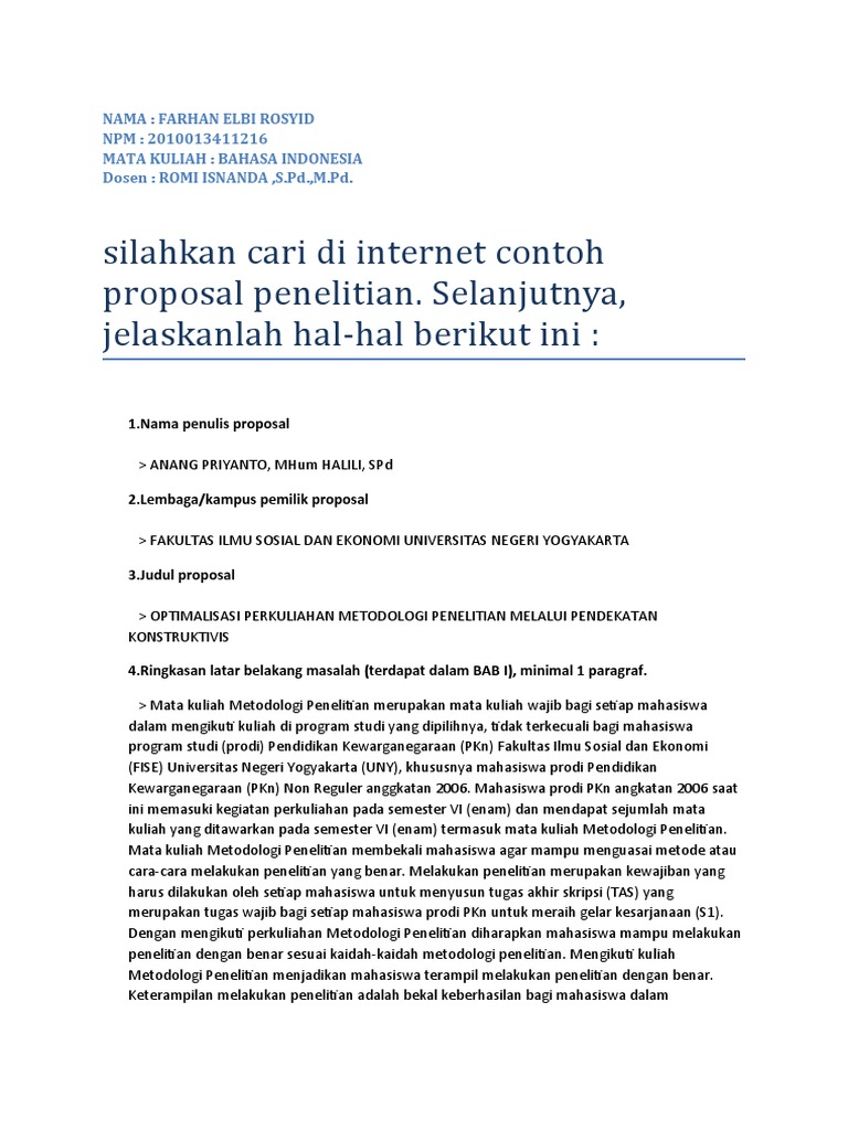 Optimalkan Kuliah Metodologi | PDF