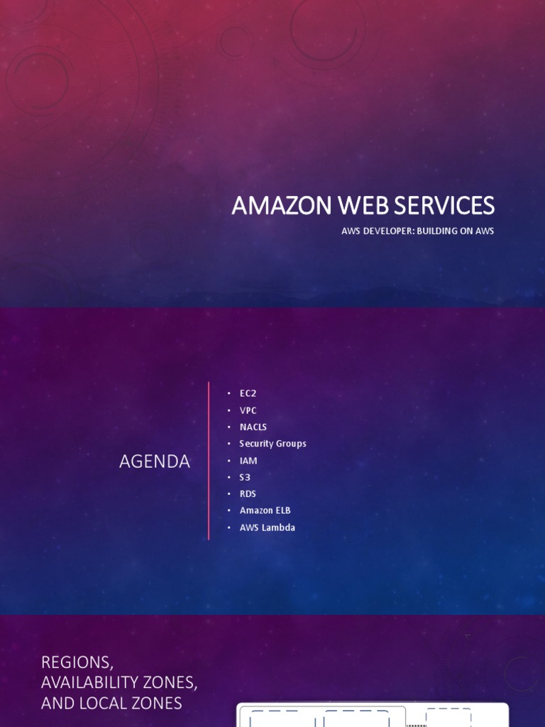 An Introduction to Core AWS Services for Developers | PDF | Cloud ...