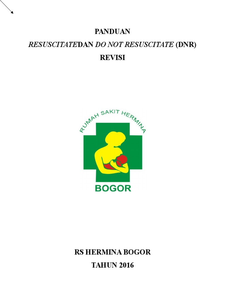 Buku Panduan Resuscitate & DNR Edit Update | PDF